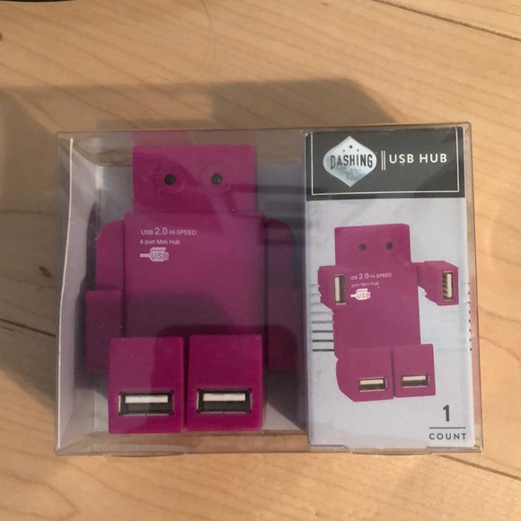 Dashing | Computers, Laptops & Parts | Nwt Dashing Usb Pink Robot Usb ...